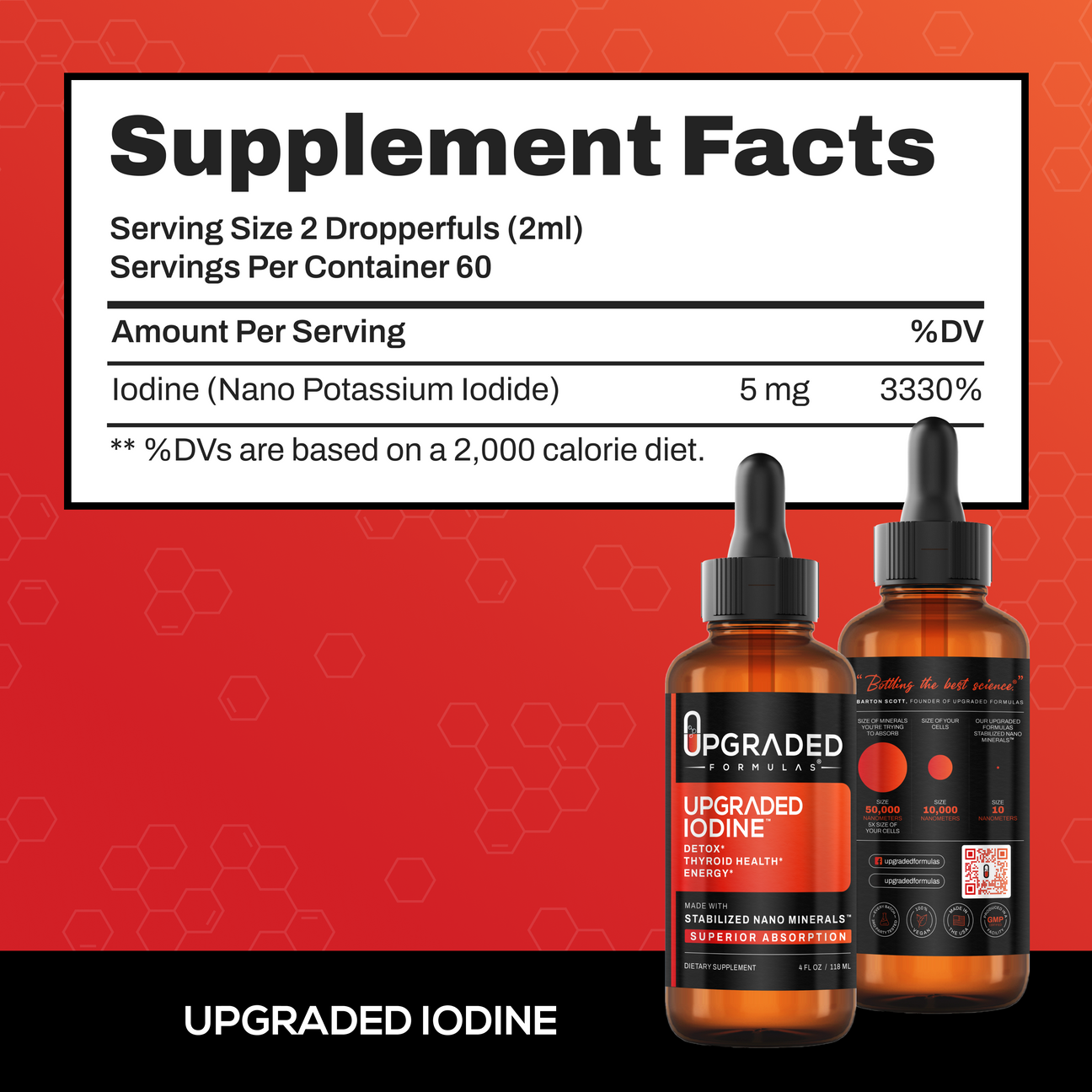 Upgraded Iodine - Upgraded Formulas®