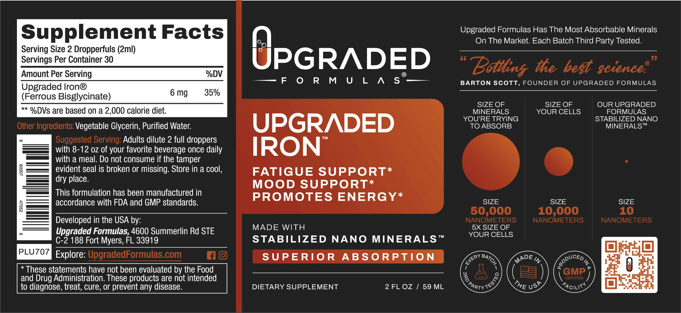 Upgraded Iron - Upgraded Formulas®