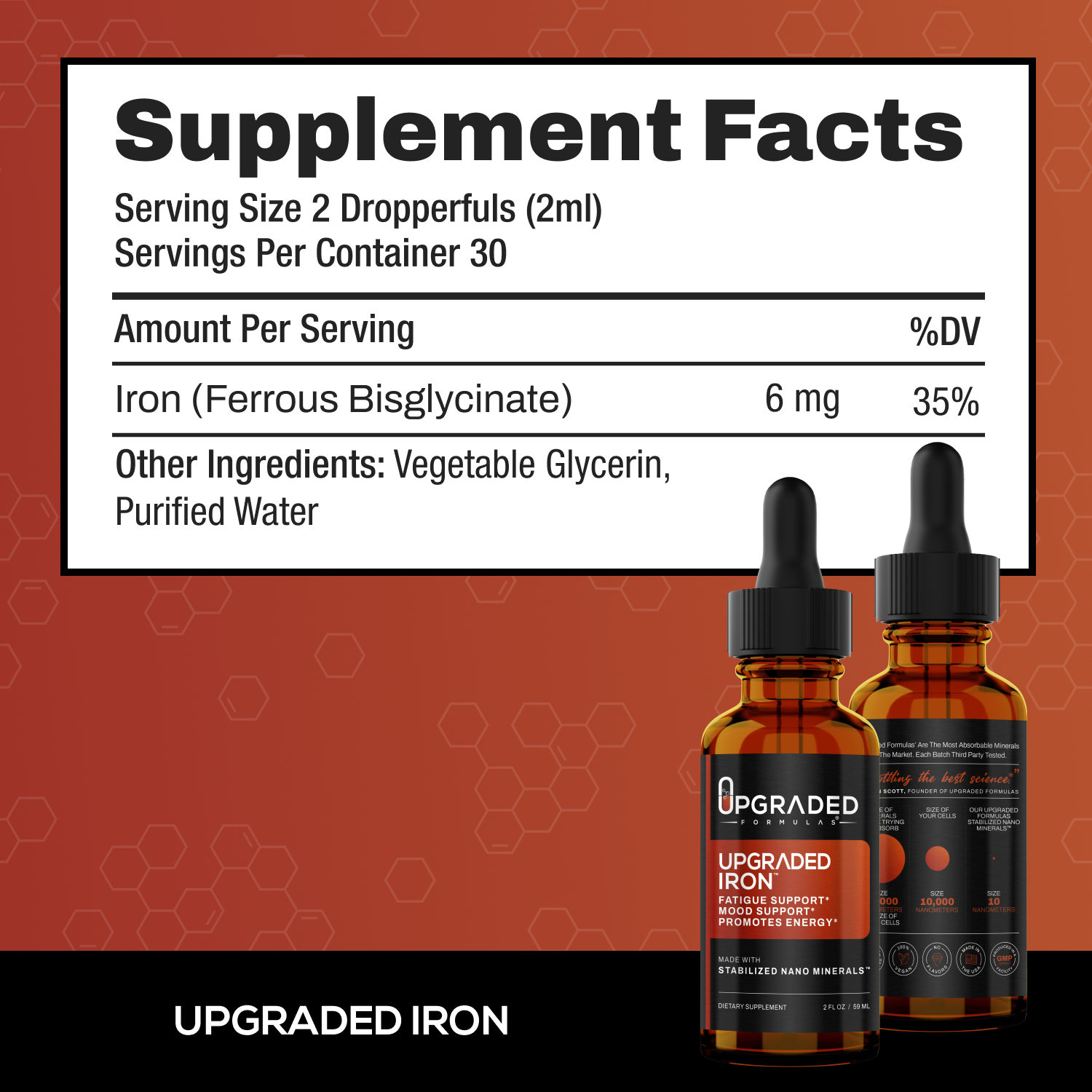 Upgraded Iron - Upgraded Formulas®