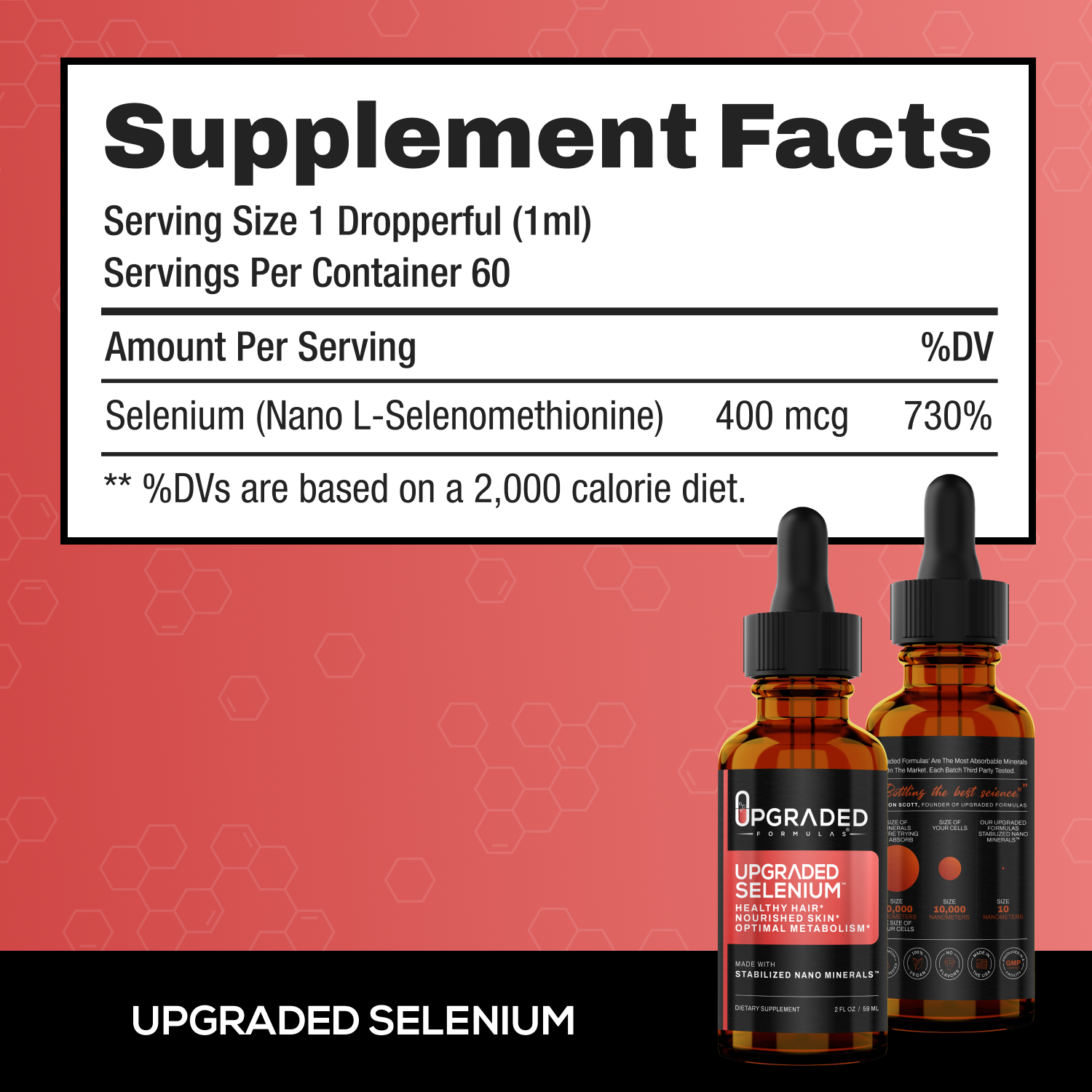 Upgraded Selenium - Upgraded Formulas®
