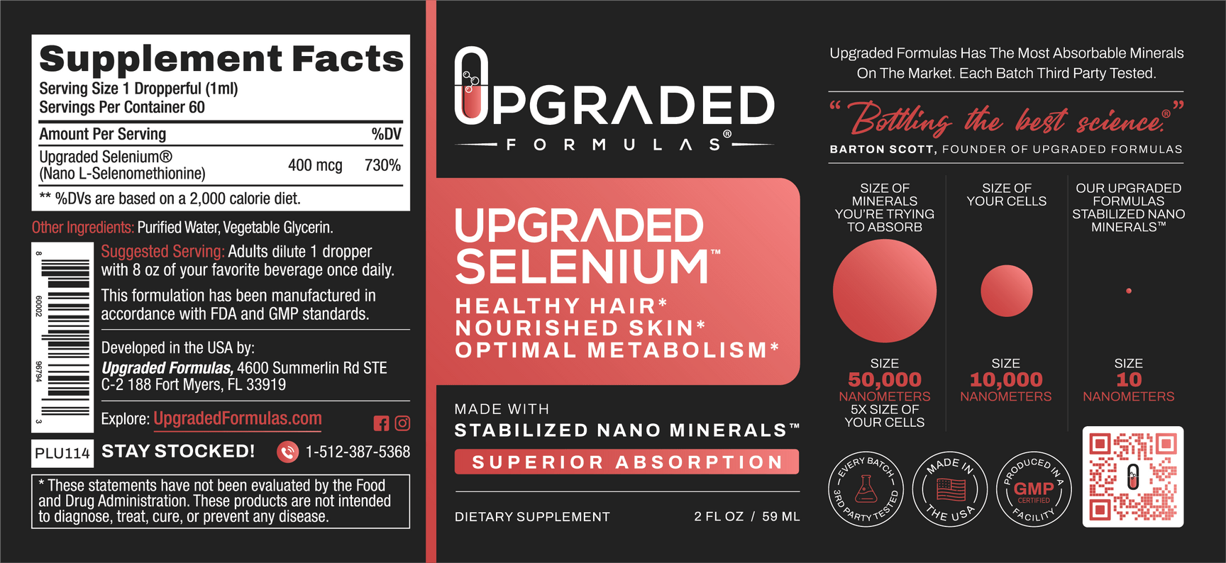 Upgraded Selenium - Upgraded Formulas®