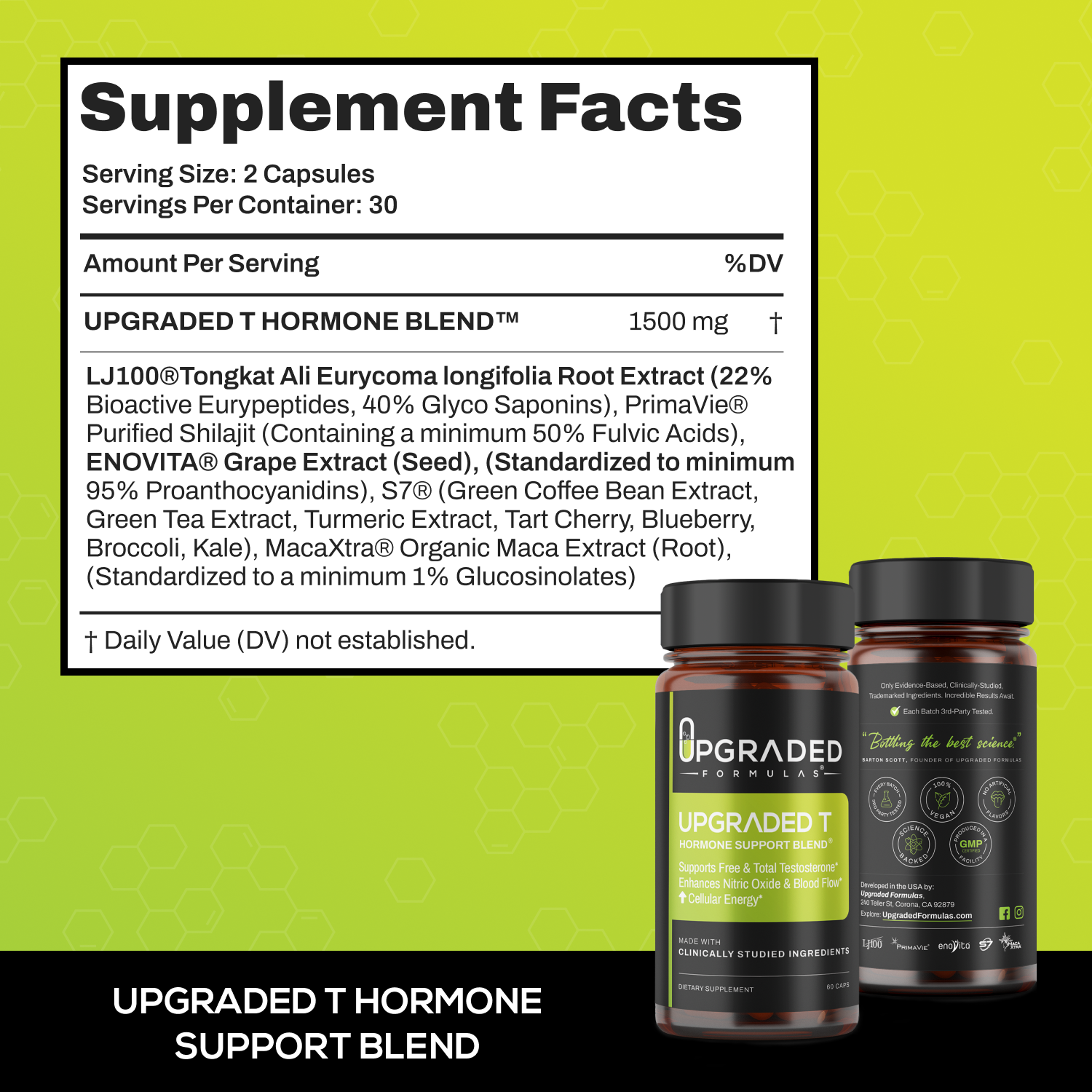 Upgraded Total Testosterone Bundle - Upgraded Formulas®